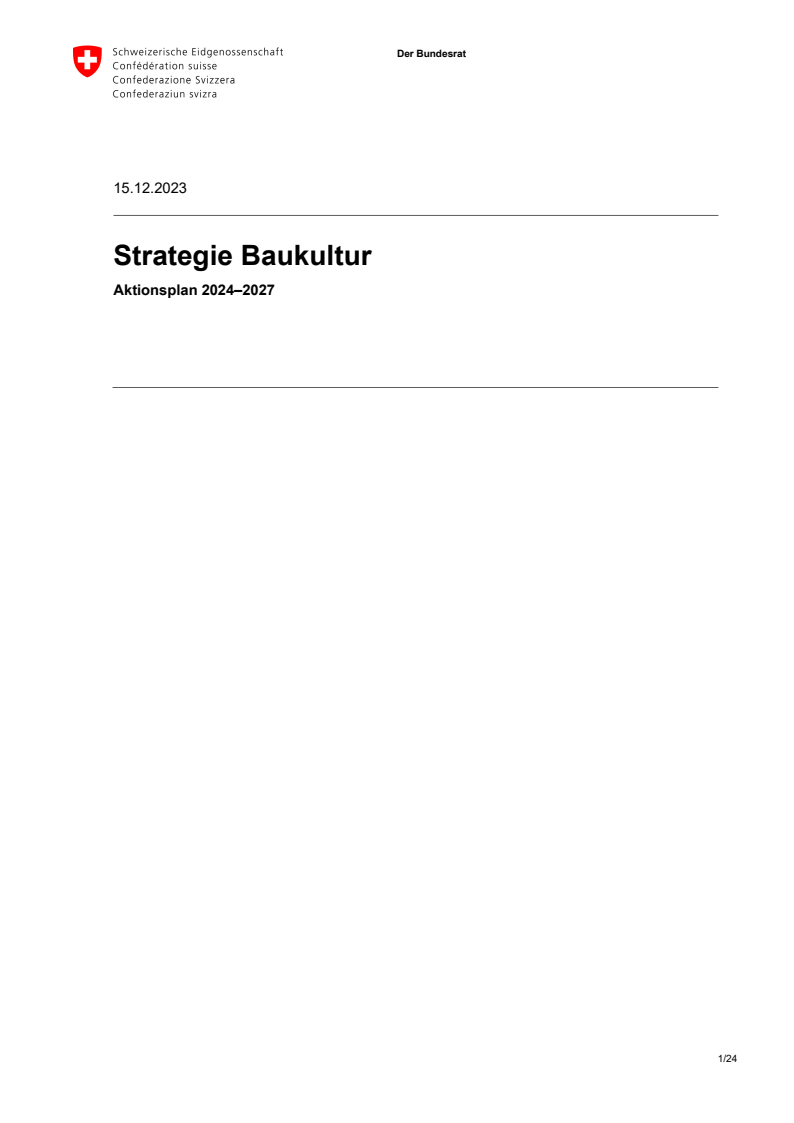 What is Baukultur? – Baukultur Switzerland
